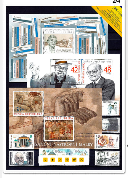 2024 Czech Republic Year Set (MNH) – Eastern Europe Postage Stamps ...