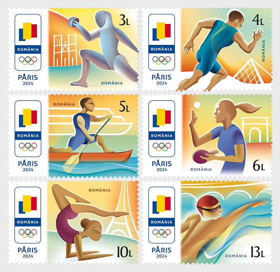 Romania - 2024 - Paris Olympics - Set (MNH) - pre-order – Eastern ...