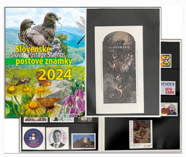 2024 Slovakia Year Set (MNH) – Eastern Europe Postage Stamps | Hungaria ...