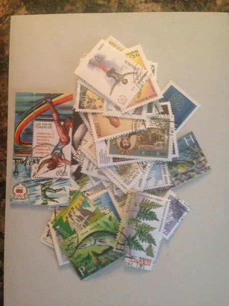 Belarus Stamp Packet (50 Different Stamps) (MLH & Used) – Eastern ...