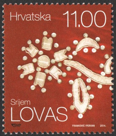 #925-928 Croatia - Details from Traditional Costumes (MNH) – Eastern ...