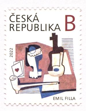 Czech Republic #3895 - 2022 Fresco by Emil Filla, Sheet (MNH) – Eastern ...