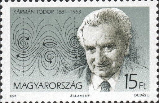 #3353-3354 Hungary - Theodore von Kármán and John von Neumann (MNH ...