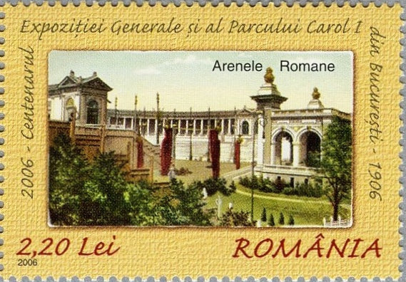 #4831-4836 Romania - 1906 General Exhibition and Carol I Park, Set of ...