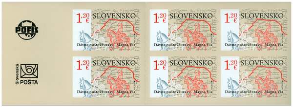 Slovakia - 2020 Europa: Ancient Mail Routes – The Magna Via, Booklet ...