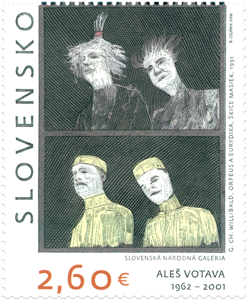 Slovakia - 2022 Art: Jan Rombauer and Ales Votava, Set of 2 (MNH ...