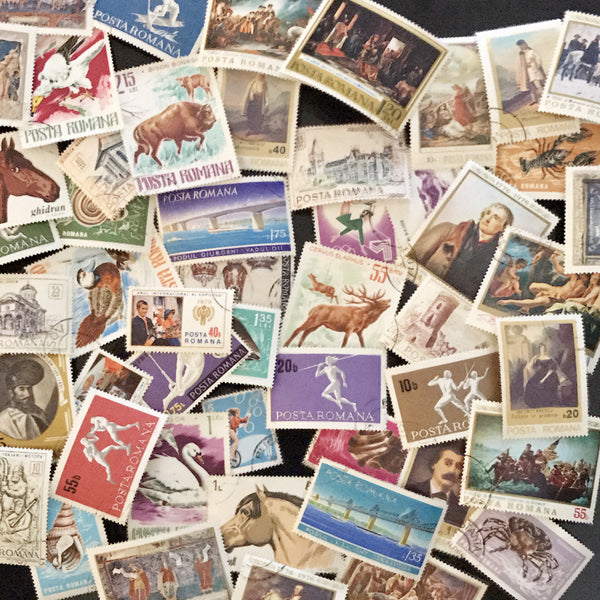 Romania Stamp Packet (100 Different Stamps) (Used) – Eastern Europe ...